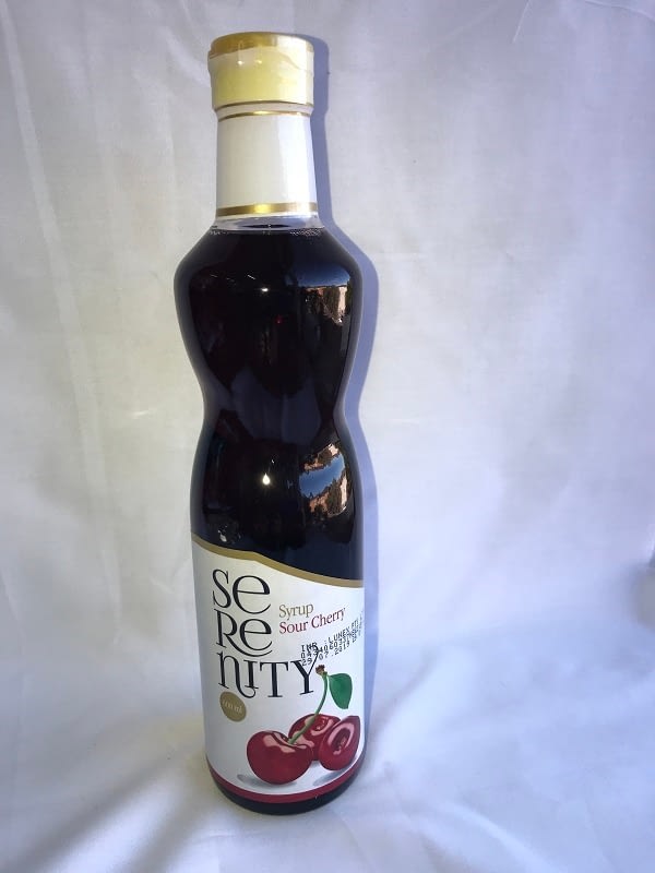 Sour Cherry syrup 600ml - Serenity - Bahar Persian Food